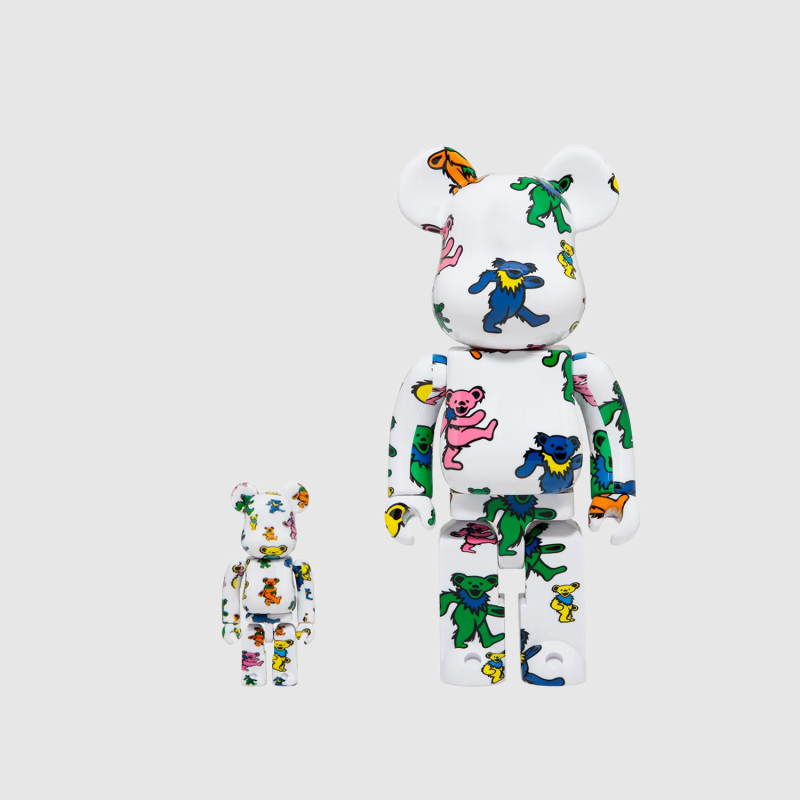 Medicom Toy Be Rbrick X Grateful Dead Dancing Bear Collectib