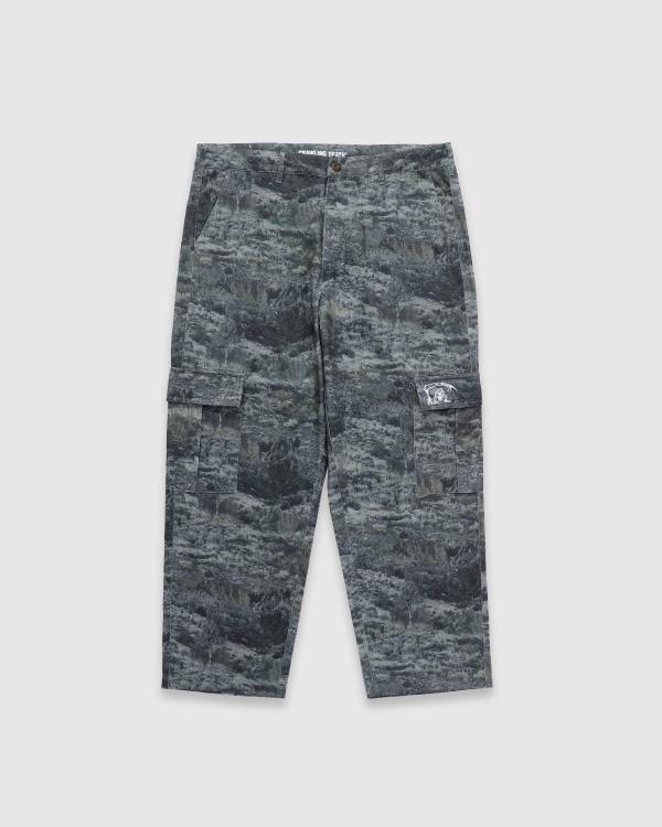 Crawling Death Reaper Logo Cargo Pants Camo | Fast Times Ska Crawling Death Reaper Logo Cargo Pants Camo | Fast Times Ska